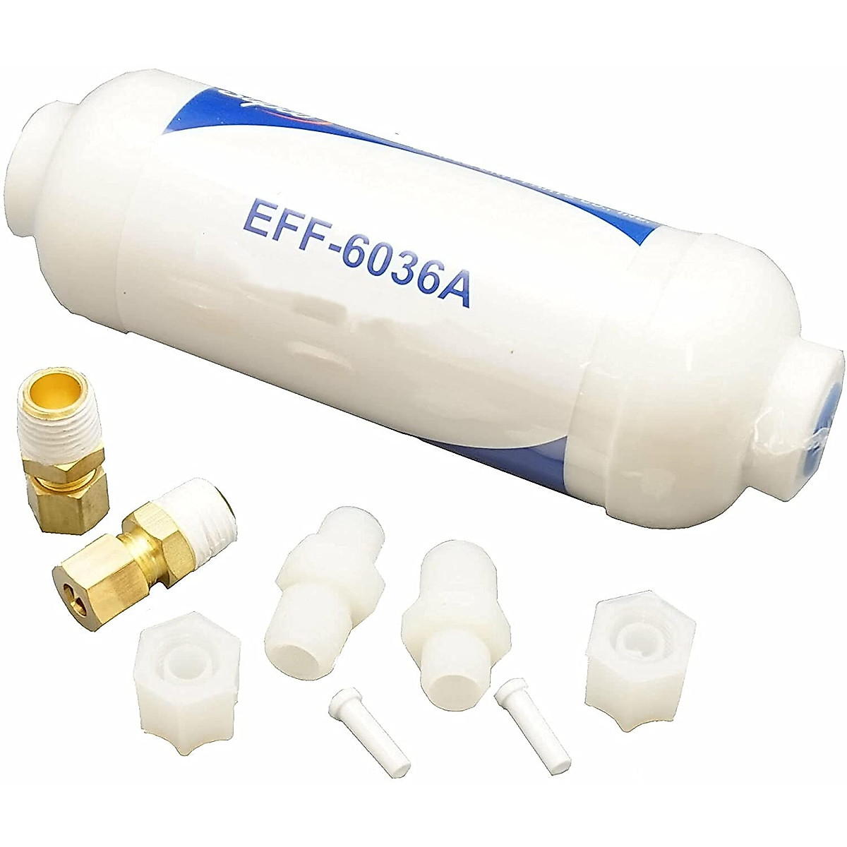 EFF-6036A Replace supco In Line Water Filter Taste & Odor Removal 6", WF270