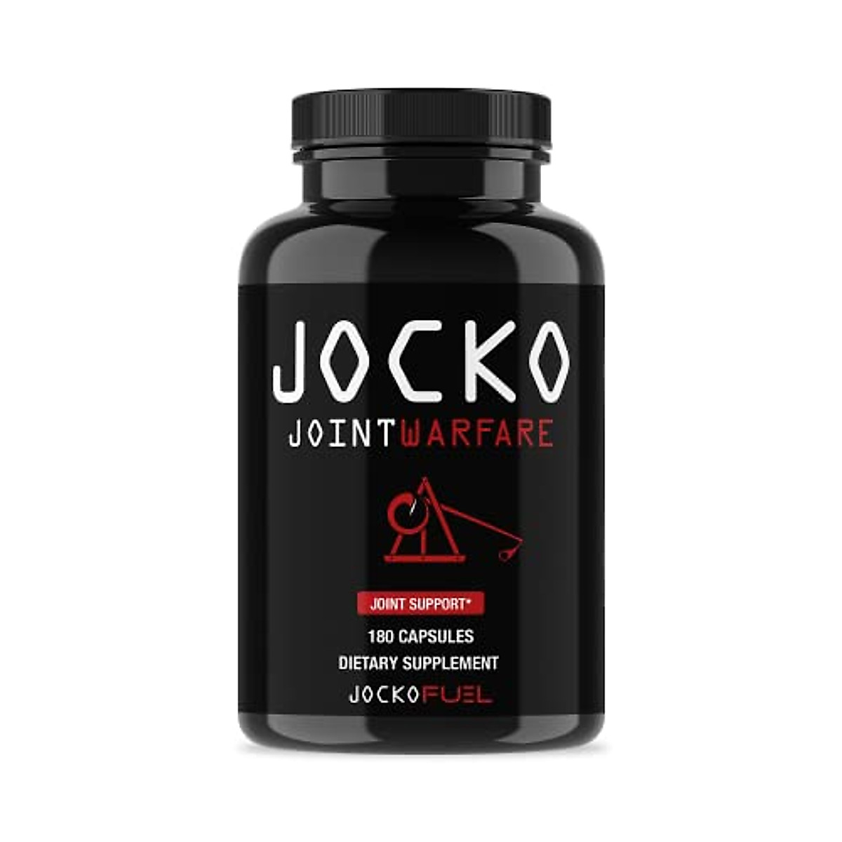 Origin Jocko Fuel Joint Support Supplement - Glucosamine Chondroitin MSM for Joint Pain, Mobility, & Flexibility w/Turmeric & Boswellia (180 Capsules)
