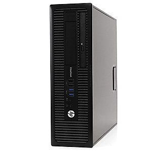HP EliteDesk 800G1, Intel Quad Core i5 3.2 GHz, 16GB RAM, 512GB SSD, Windows 10 Professional, DVD, Wi-Fi, Bluetooth (Renewed)