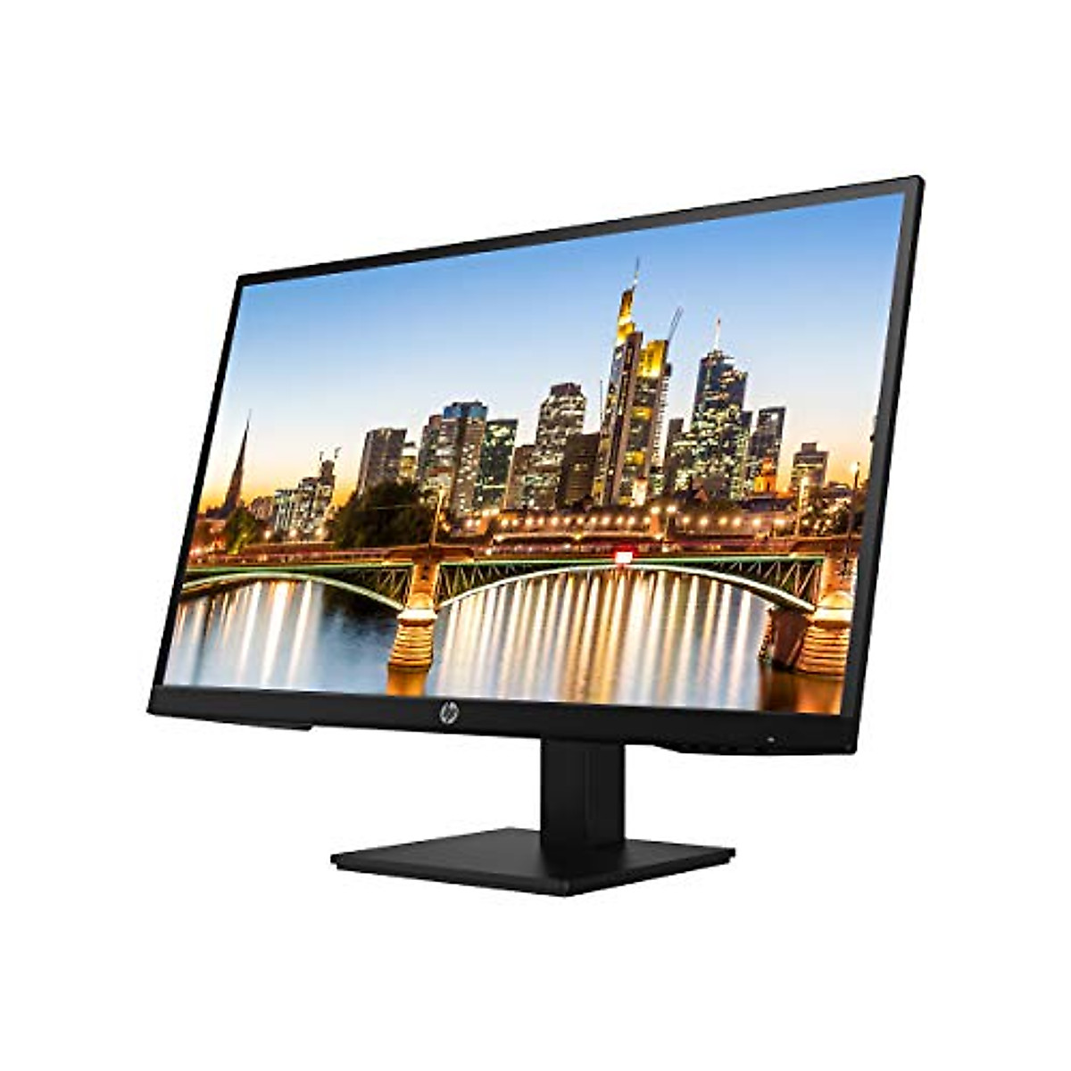 HP P27h G4 27 Inch FHD IPS LED-Backlit LCD 2-Pack Monitor Bundle with HDMI, Integrated Speakers, Blue Light Filter, Dual Monitor Stand, MK270 Wireless Keyboard and Mouse, Gel Pad
