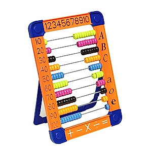 MICKYU Abacus for Kids Math- Classic Preschool Counting Learning Toys with 100 Beads