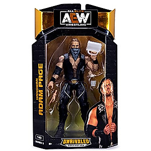 All Elite Wrestling Unrivaled Collection Hangman Adam Page - 6.5-Inch AEW Action Figure - Series 5