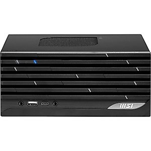 MSI PRO DP20ZA (MFF) Desktop, AMD Ryzen R3-5300G, Radeon Vega 6, 8GB' Memory (Dual-CHL), 250GB SSD, WiFi 5, USB Type-C, Windows 10 PRO, 3-YR Warranty (5M-061US)