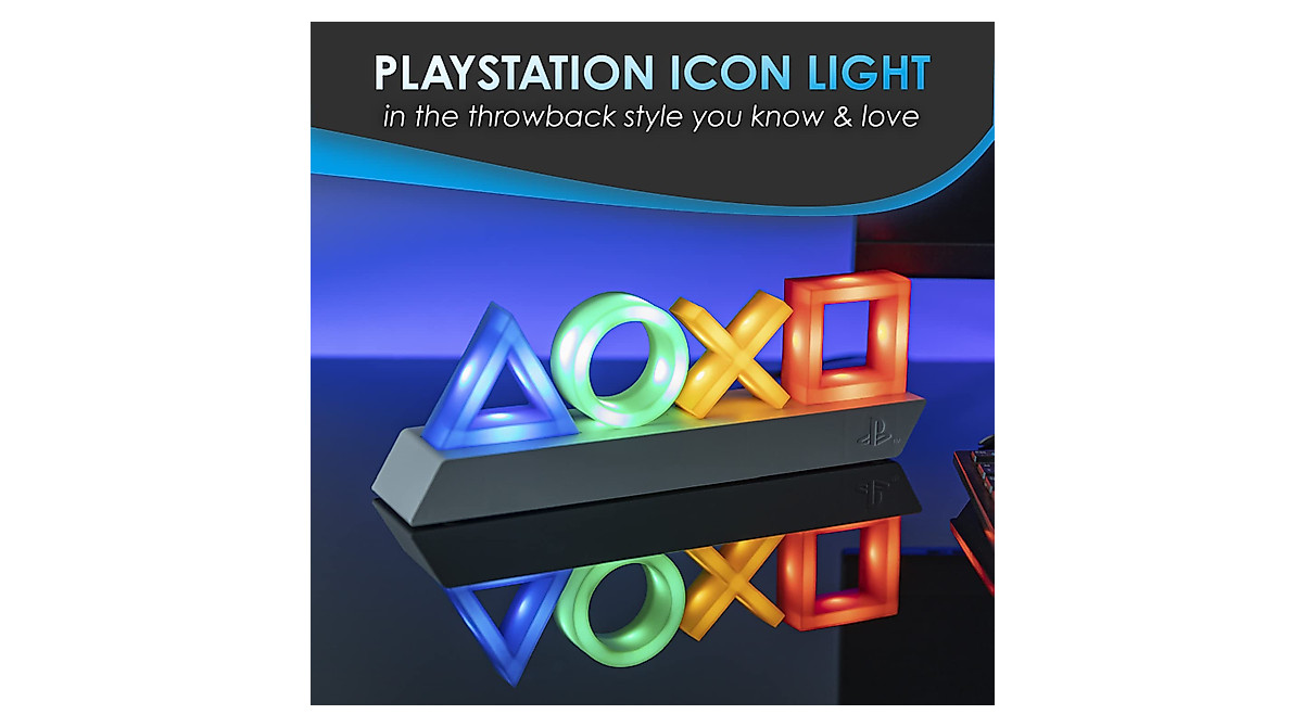 Stylish PlayStation Heritage Icons Light for Gamers