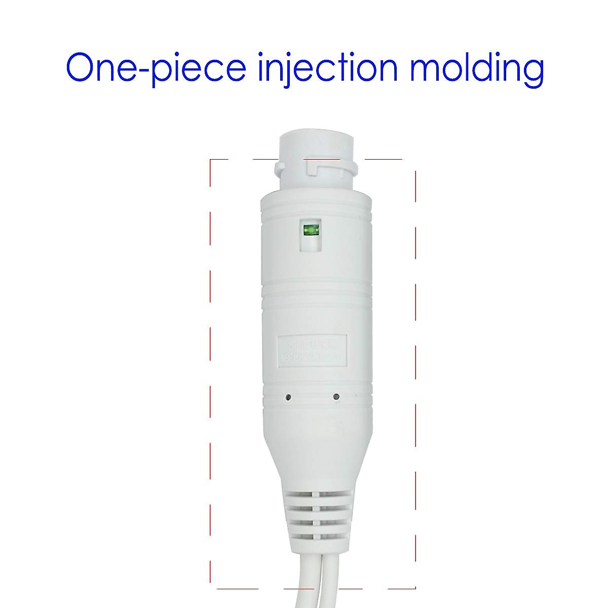 ANVISION 2-Pack Active 48V to 12V Waterproof PoE Splitter Adapter, IEEE 802.3af Compliant 10/100Mbps, for IP Camera AP Voip Phone and More, White