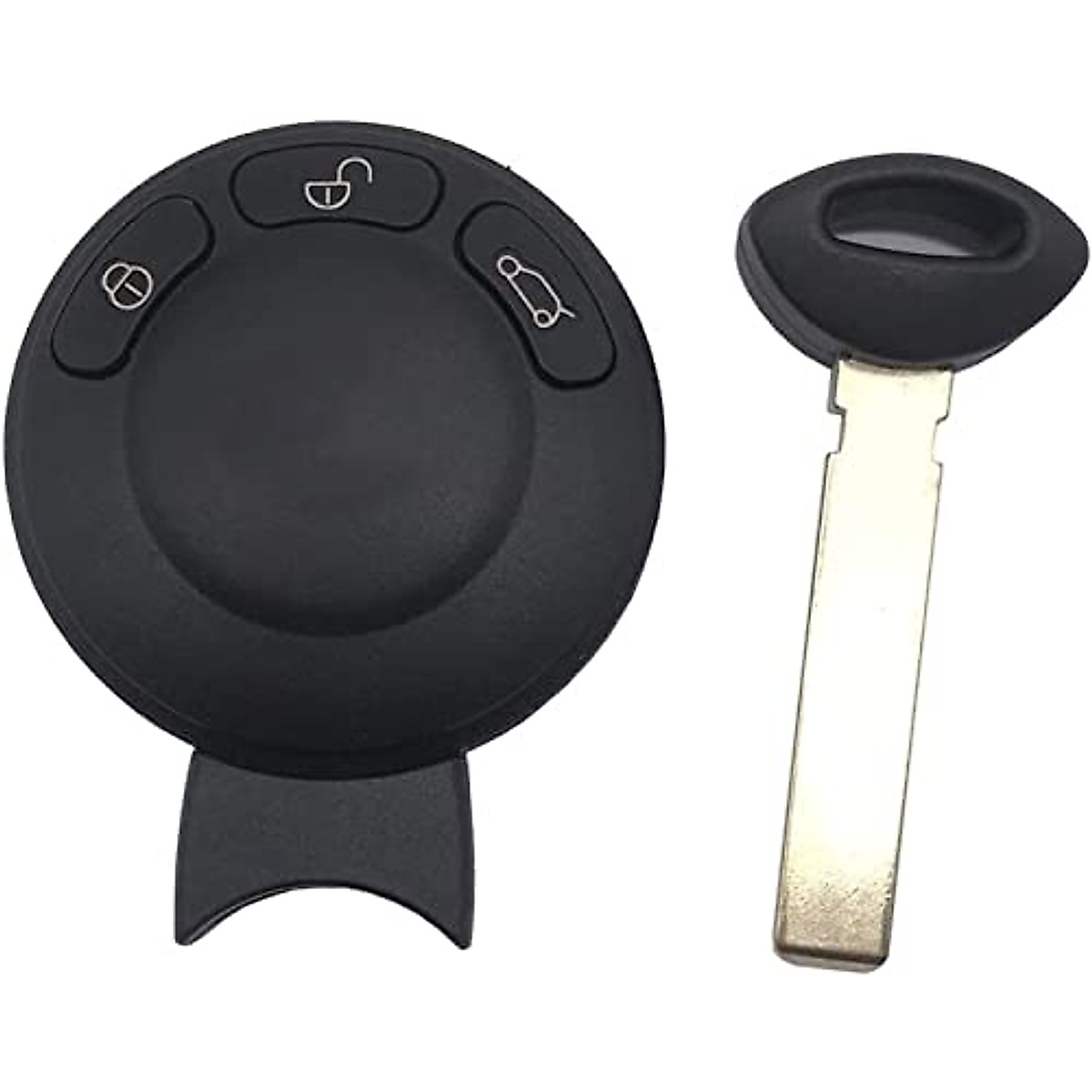 3 Buttons Key Fob Shell Case Fit for BMW Mini Cooper 2007-2014 Keyless Entry Remote Control Car Key Fob Cover Housing (1)