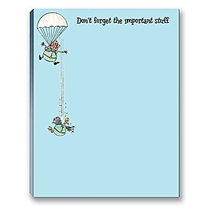 Stonehouse Collection Funny To Do List Notepads Assorted Pack - 4 Pads For Your Lists - Office Notepads - USA Made (Funny Pack)