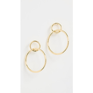 SHASHI Women's Simona Earrings, Gold, One Size