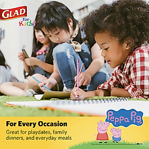 Glad for Kids 9 oz Peppa Pig I Can Be Anything Paper Cups, 20 Ct | Disposable Paper Cups with Peppa Pig Characters | Paper Cups for Kids for Everyday Use