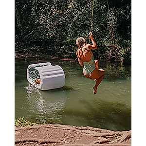 FUNBOY FBBALILNGR Cabana Detachable Shade Lounger Palm, Bali - Tropical