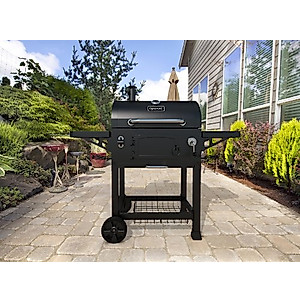 Dyna-Glo DGN486DNC-D Heavy Duty Charcoal Grill, Large, Black