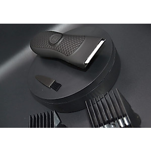 EBC Body Hair Trimmer Clipper cuts Hair Safe on Skin, Electric Body Shaver – Safe & Gentle Grooming Tool for Men and Women, Dual Heads with Rechargeable Design.