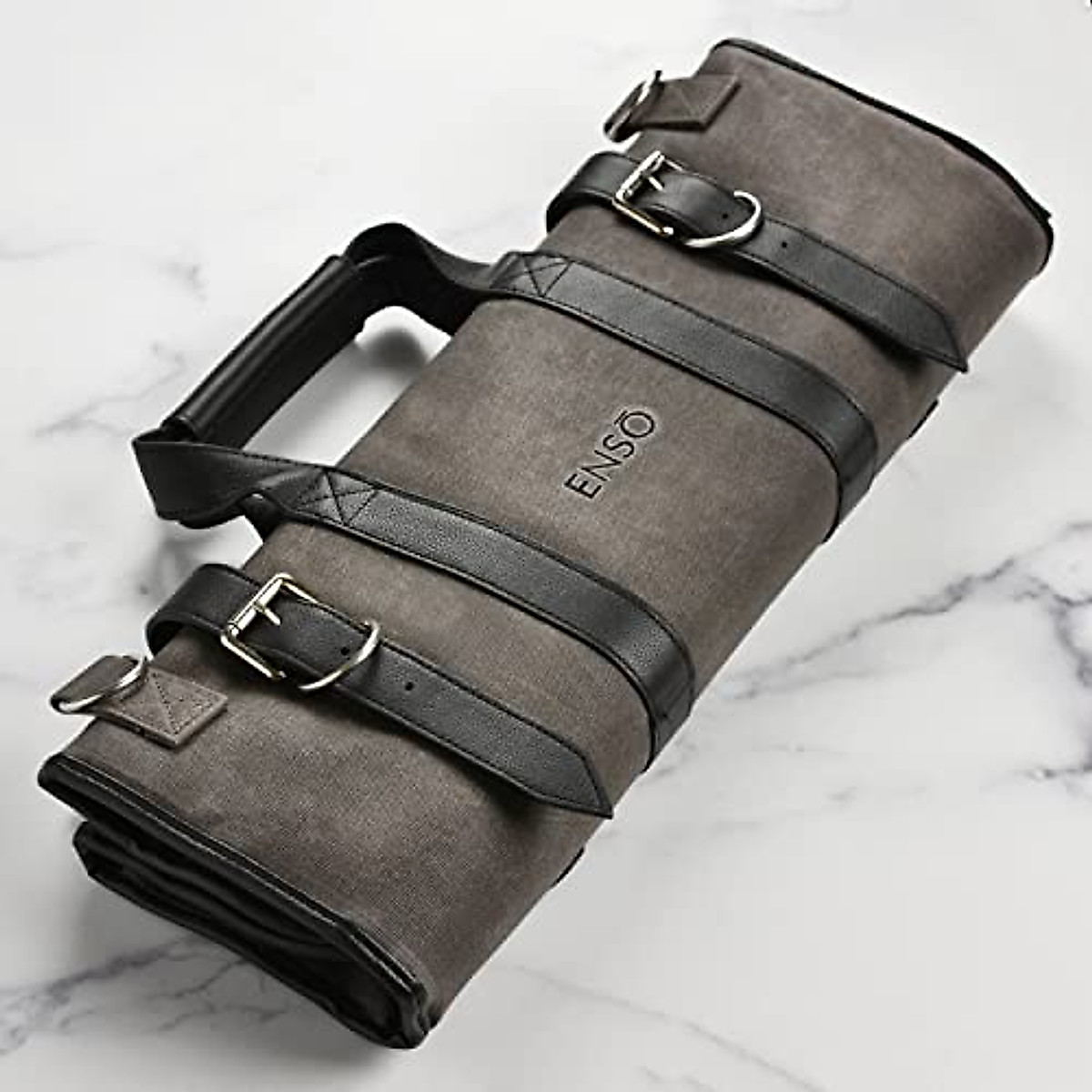 Enso 12-pocket Oil Waxed Canvas Knife Bag