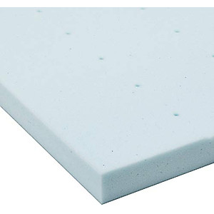 Lucid 2 Inch Mattress Topper Queen - Gel Infused Memory Foam – Memory Foam Mattress Topper Queen – Ventilated Design – CertiPur Certified
