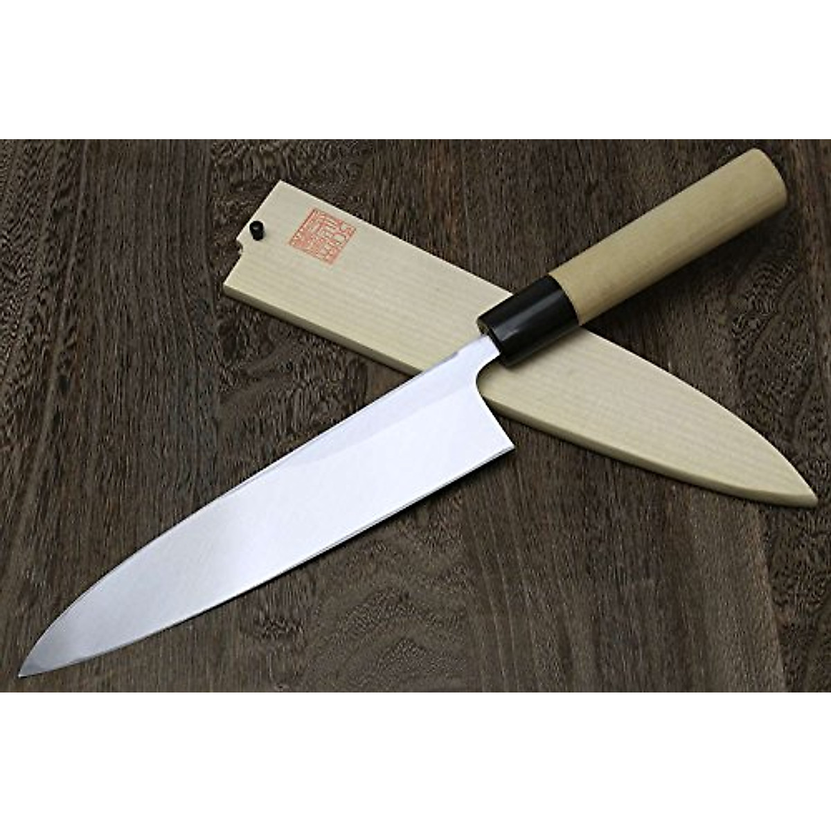 Yoshihiro Kasumi White Steel Mioroshi Filet Sushi Sashimi Japanese Chef Knife (8.25'' (210mm))