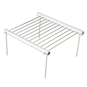 Camping Grill, Portable Compact Camping Grill Stainless Steel Folding BBQ Tube Outdoor Backpackers