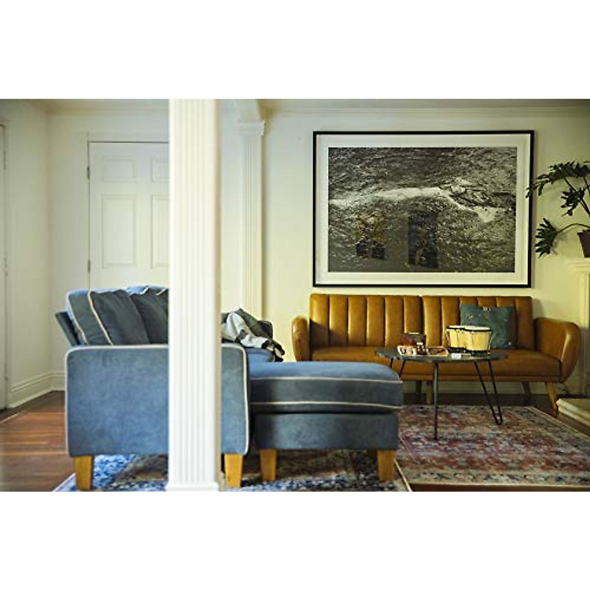 Novogratz by Momeni Rugs Doheny Polyester Rust Area Rug 7'6" X 9'6" (DOHENDOH-1RST7696)