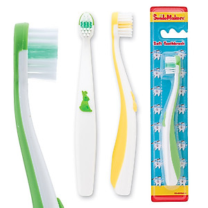 SmileMakers Toddler Bunny Grip SmileCare Toothbrushes - 48 per Pack