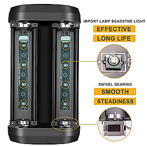 ZKYMZL Spider Moving Head Light LEDs Beam DJ Lights RGBW Sound Activated and DMX512 Control for Party Pub Disco Show Wedding Event Stage Lighting.