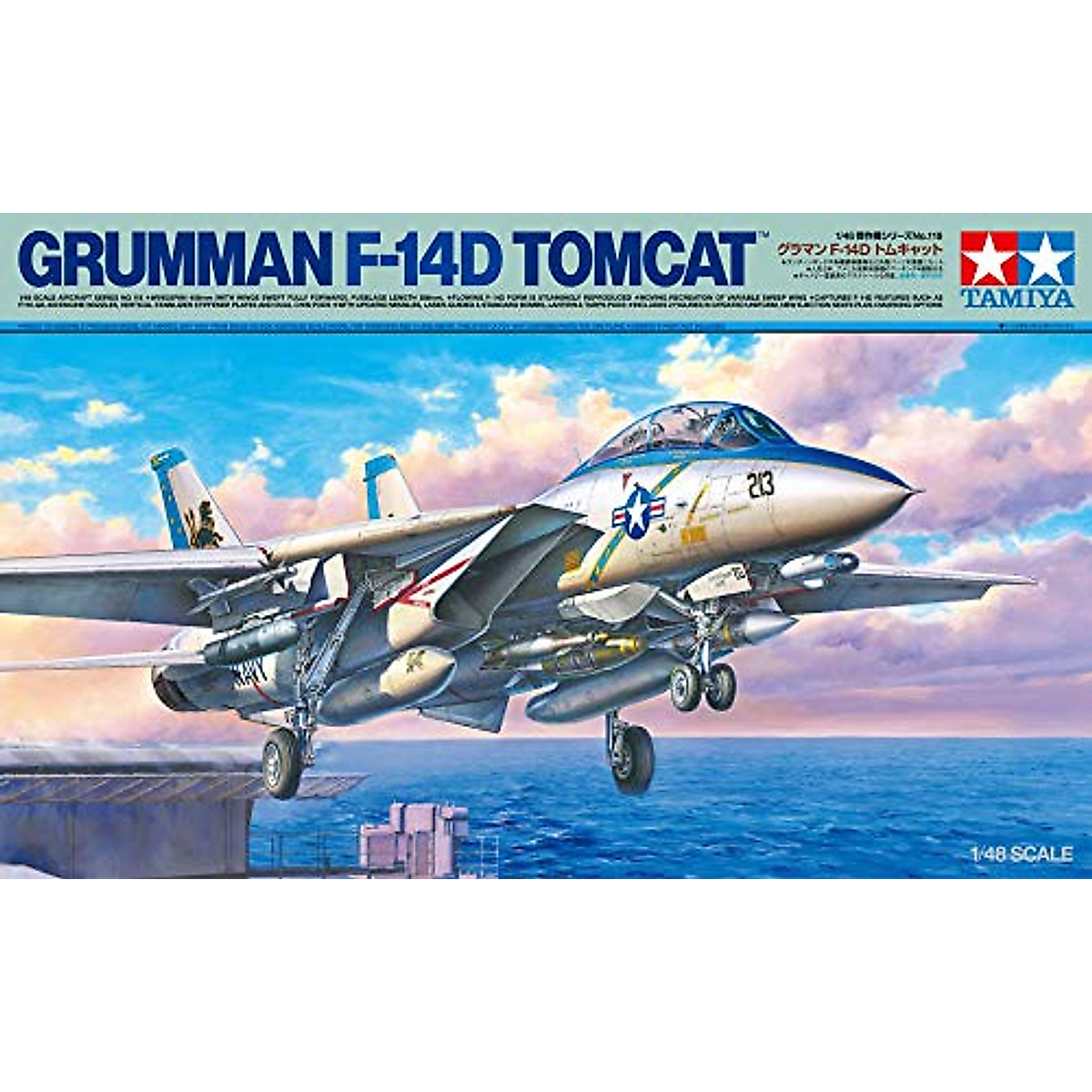 Tamiya 61118 1/48 Grumman F-14D Tomcat Plastic Model Airplane Kit
