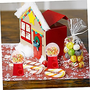 NOLITOY 60 pcs Vending Wedding Twirling Machines Rotary for Boys Twisters Chocolate Portable Treat Bulk Rotatable Numbers Cake Money Fun Gifts Rred Decor Creative Funny Savingred