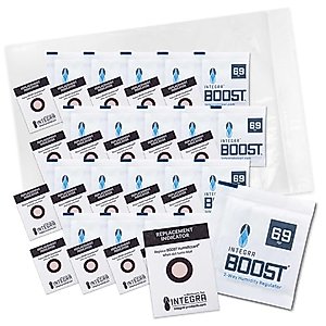Integra Boost RH 2-Way Humidity Control, 69 Percent, 8 Gram (Pack of 20)
