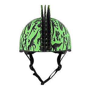 Raskullz Skelosaurus Toddler Helmet 3+, Green/Black, 48-52 cm