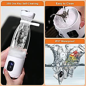 Personal Portable Blender for Shakes and Smoothies,Pawaca Blender BravoX (White BravoX)