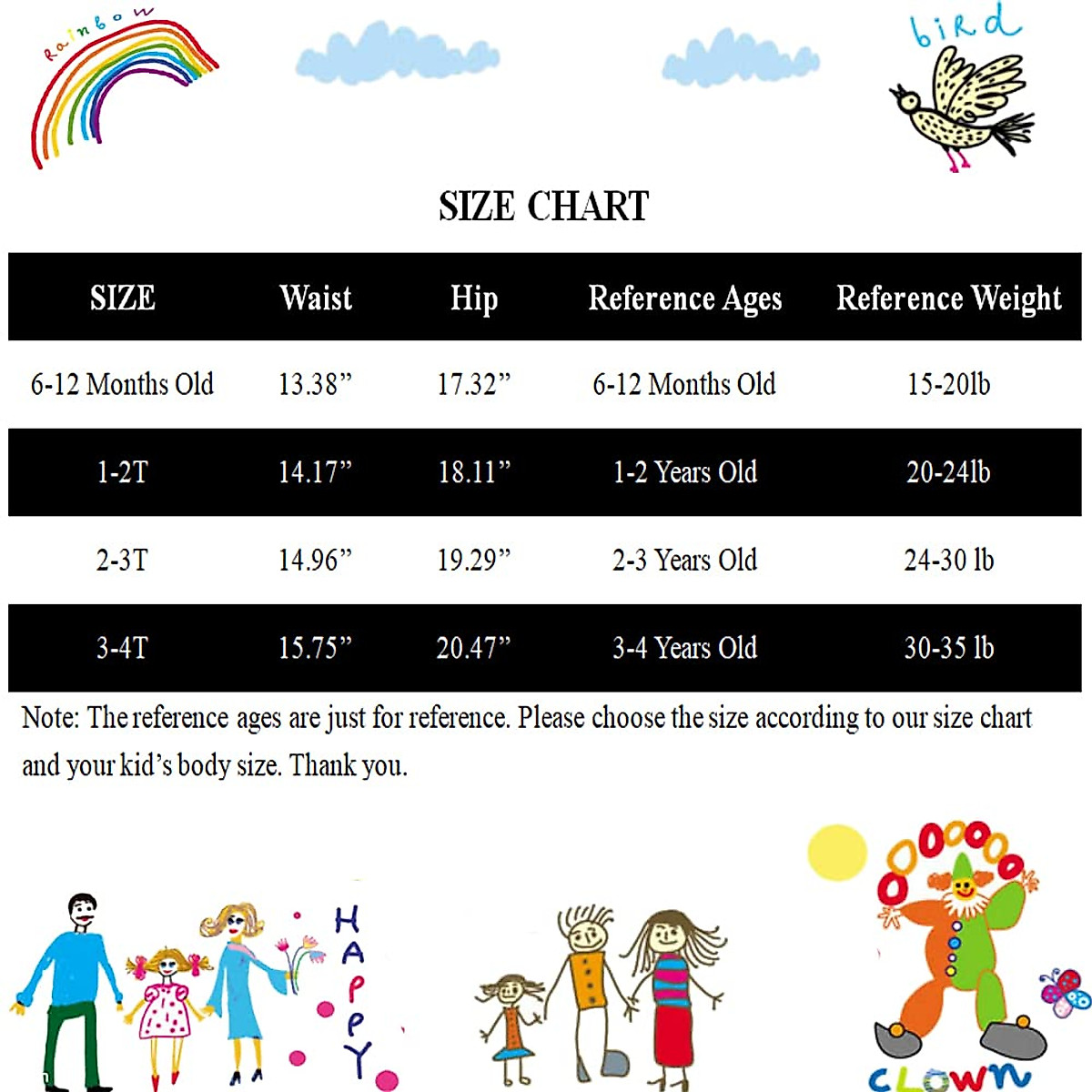 Orinery Cotton Reusable Baby Training Pants Unisex Potty Toddler Underpants Kids Waterproof Breathable Underwear 6-Pack (TP002-A, 6-12 Months Old)