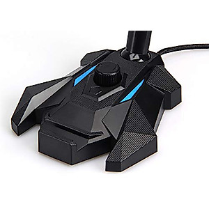 Amazon Basics USB Gaming Microphone - Blue