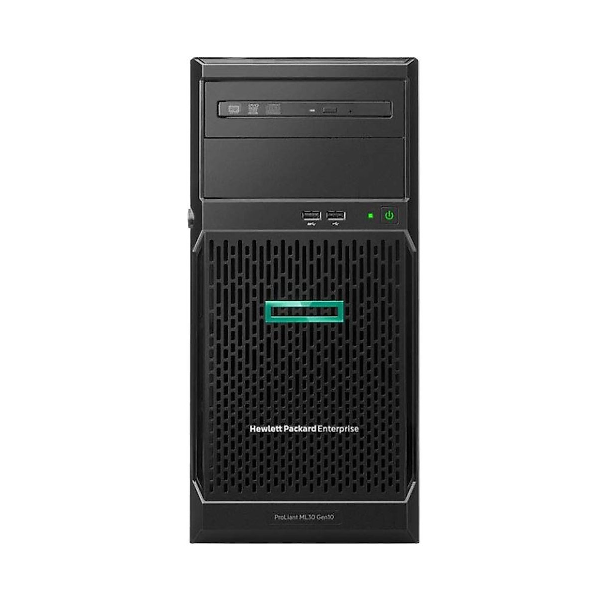 HP ProLiant ML30 Gen10 Tower Server Bundle with Intel Xeon E-2124, 32GB DDR4, 4TB SSD, RAID, Windows Server 2019 Standard