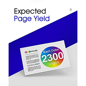 GPC Image Compatible Toner Cartridge Replacement for Canon 054H Cartridge 054H CRG 054 Compatible with ImageClass LBP622Cdw MF644Cdw MF642Cdw MF640C LBP620 Toner Printer Tray (Cyan, Magenta, Yellow)