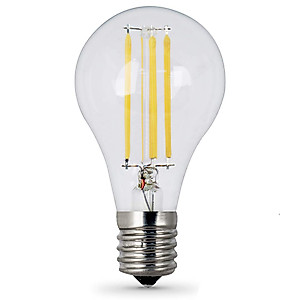 Feit Electric BPA1575N/850/FIL/2 75W EQ DM LED E17 Base Light Bulb, 2 Bulbs