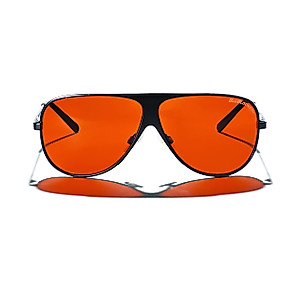 BluBlocker, The Original 1986 Sunglasses with Scratch Resistant Lens | Blocks 100% of Blue Light and UVA & UVB Rays | Retro | Gender Neutral - for Men, Women & Everyone | 1986K |