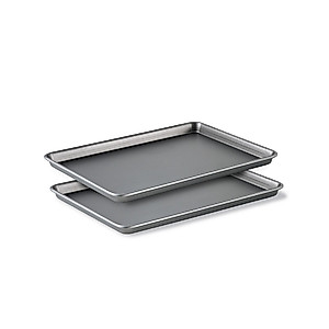 Calphalon Classic Bakeware Special Value 12-by-17-Inch Rectangular Nonstick Jelly Roll Pans, Set of 2