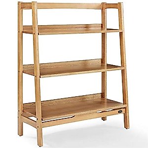 Pemberly Row 3 Shelf Bookcase in Acorn