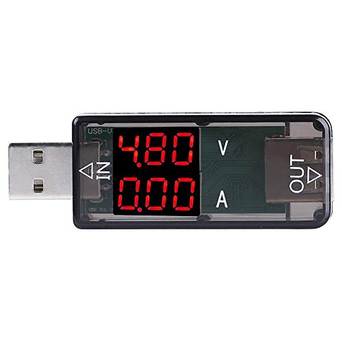 Taidda USB Tester, Multimeter Charger USB Tester USB Color LCD Voltmeter Ammeter Current Meter Multimeter Charger USB Tester for Most Applications2#