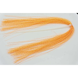 10 Packs Crystal Flash Fly Tying Material Hook Lure Flash Flies Decorating Holographic Tinsel Krystal Flashabou Sparkle Dry Streamer for Fishing Lure Dry Flies Making Supplies