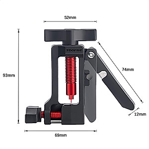 VANICE 2 in 1 Upgraded Needle Driver Insertion Tool, Hydraulic Hose Fitting Insert Tool with Hydraulic Hose Cutter, Road MTB Bike Bicycle Install Olive Banjo Set Tool