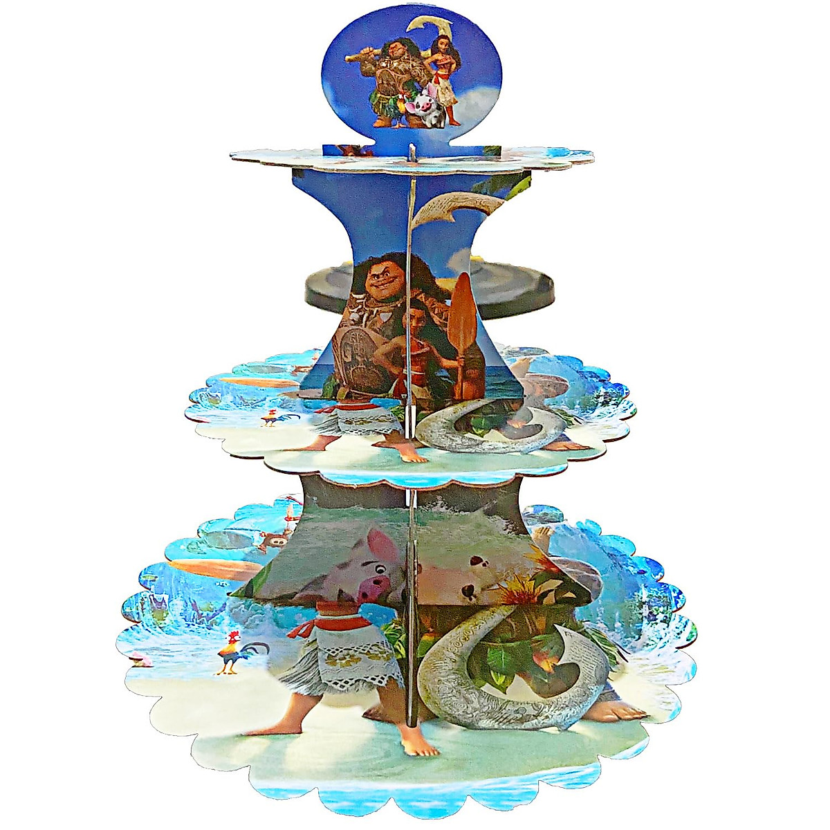 Moana Birthday Party Supplies, Moana Birthday Party Decorations Cake Stand Birthday Party Centerpiece