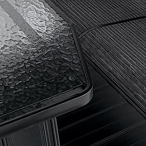 Westerly Clermont Outdoor Glider Benches for Outside Porch Patio Garden Yard Retro Metal Glider Chair Outdoor