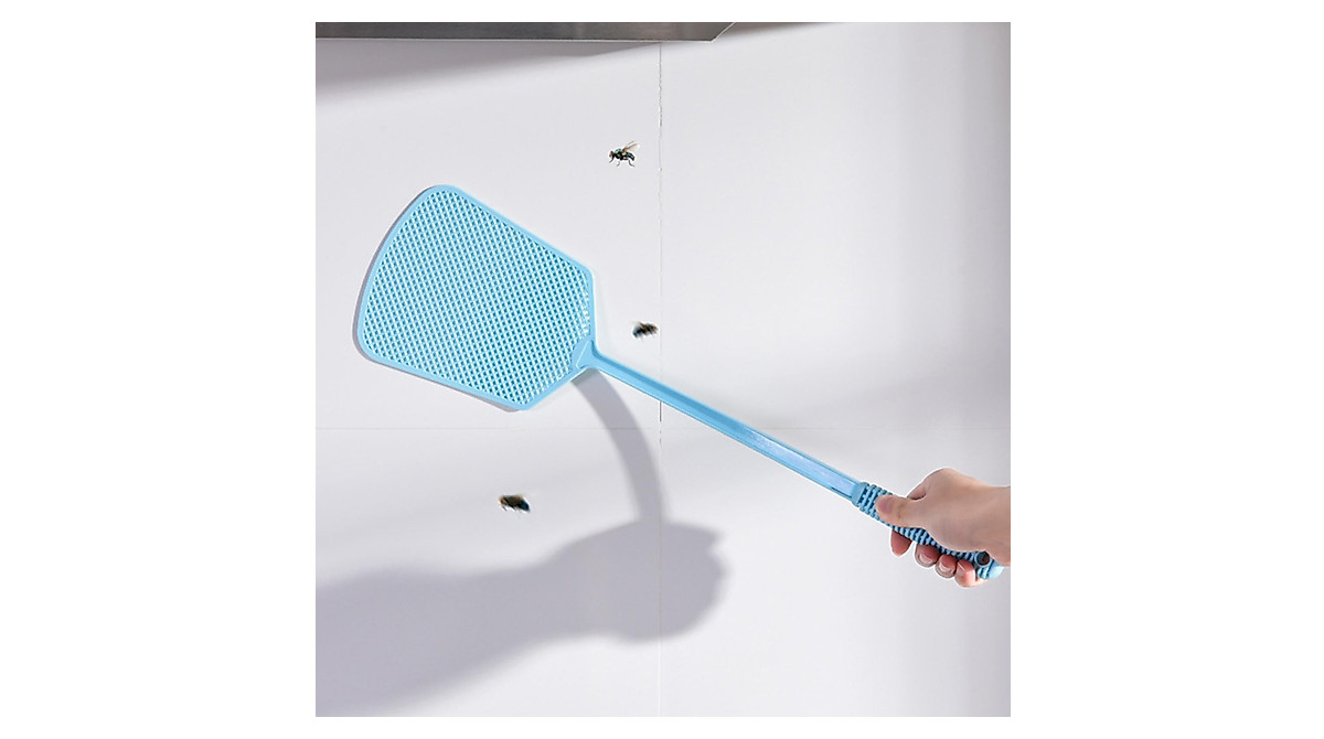 Flyswatter - Telescopic Fly Swatters | Heavy Duty Long Handle Swatter ...