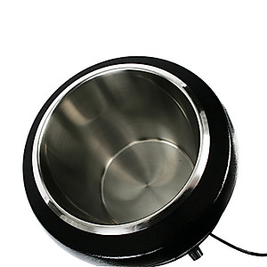 Excellanté 10.50-Quart Stainless Steel Soup Warmer, Black