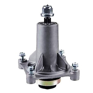 Lawn Mower Deck Rebuild Kit Spindles Pulleys Idlers Belt Blades Fits Husqvarna 532196104 532187292 5321196106 532173921 532153532 532177986 532197242