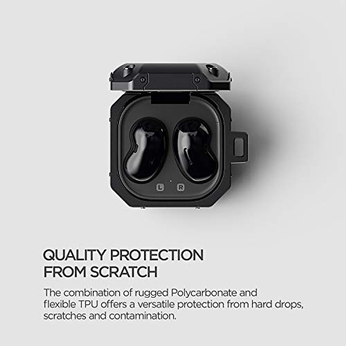 VRS Design Active Fit for Galaxy Buds2 Pro Case (2022) / Galaxy Buds 2 Case (2021) / Galaxy Buds Pro Case (2021) / Galaxy Buds Live Case (2020)