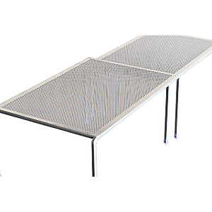 DecoBros Expandable Stackable Kitchen Cabinet and Counter Shelf Organizer,Silver