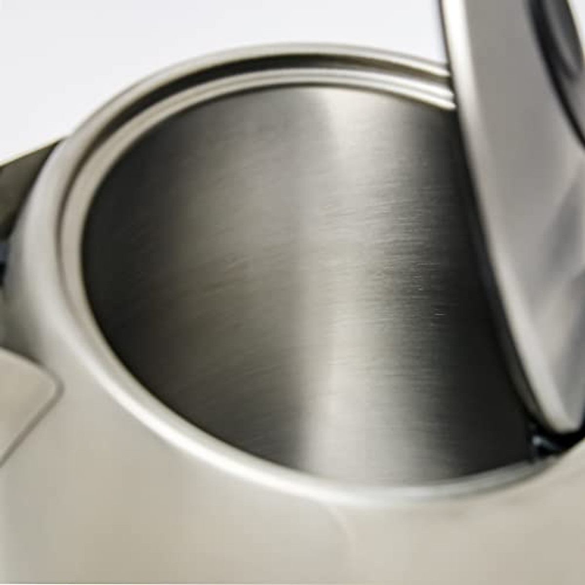 Ovente Electric Stainless Steel Hot Water Kettle 1.7 Liter with 5 Temperature Control & Concealed Heating Element, BPA-Free 1100 Watt Tea Maker with Auto Shut-Off and Keep Warm Setting, Silver KS88S