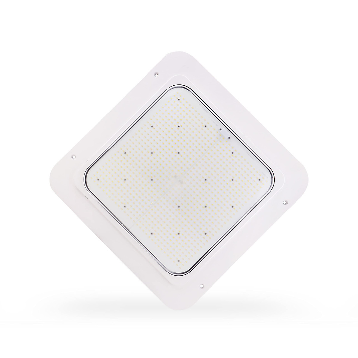 3BRIX 180W Canopy Lights Outdoor Extra -Bright 25000LM LED Canopy Light - Instant On, Flicker-Free, UL Listed, Heavy Duty, IP65 Waterproof Gas Station, Carport, Warehouse Light Fixture