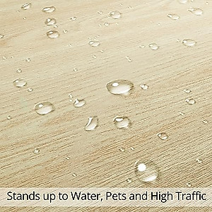 Vinyl Flooring Roll 24x118〞(19.4 Sq.Ft), Self-Adhesive Peel and Stick, Wood Grain Look, for Bathroom, Kitchen, Bedroom, RV