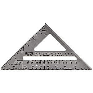 CRAFTSMAN CMHT42790 7 IN ALUMINUM RAFTER SQUARE